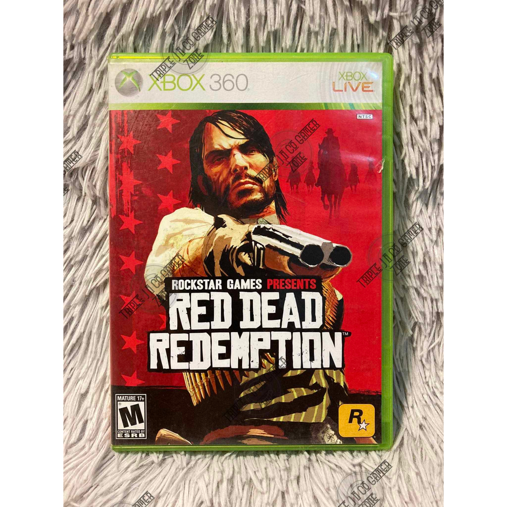 Red Dead Redemption NTSC ( Region Free ) XBOX Xbox 360 Original CD Game ...