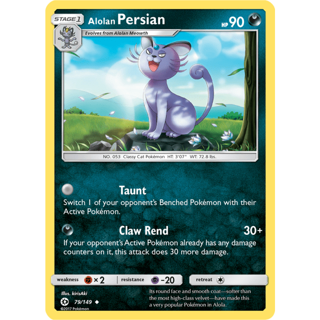 Meowth & Persian , Galarian Meowth & Galarian Perrserker Pokemon Cards ...