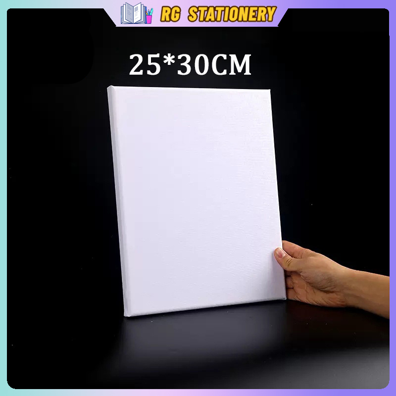 【BIG SIZE】 Canvas Board Painting Plain with Wooden Frame W22 | Shopee ...