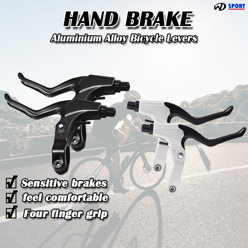 WD 1 pair aluminium alloy hand brake levers bike accessories mountain ...