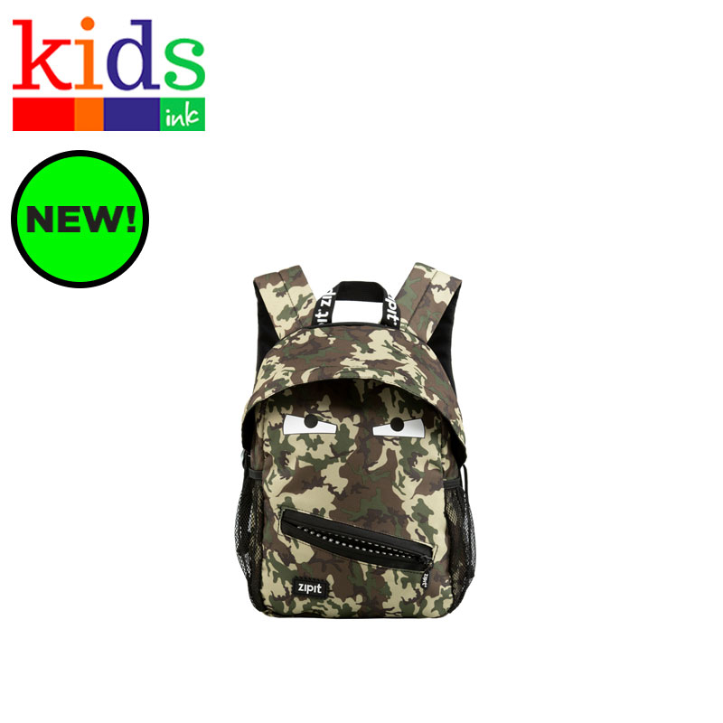 Zipit Grillz Junior Backpack ZBPM-GR-N6 Camo Green - Kids Ink | Shopee Philippines