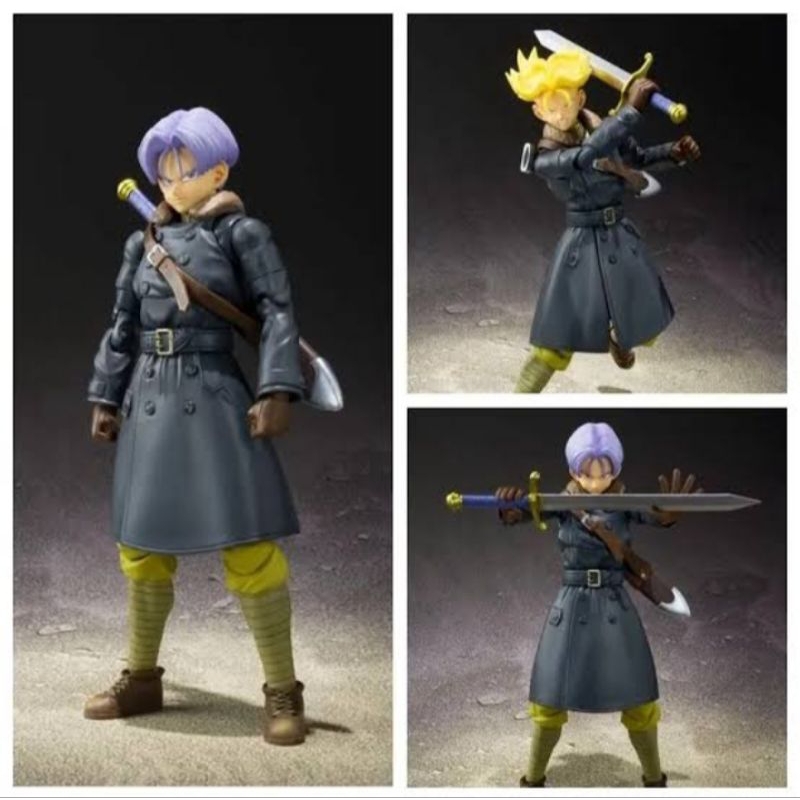SH Figuarts Xenoverse Trunks (Bandai) 1/12 scale 6" Articulated Figure ...
