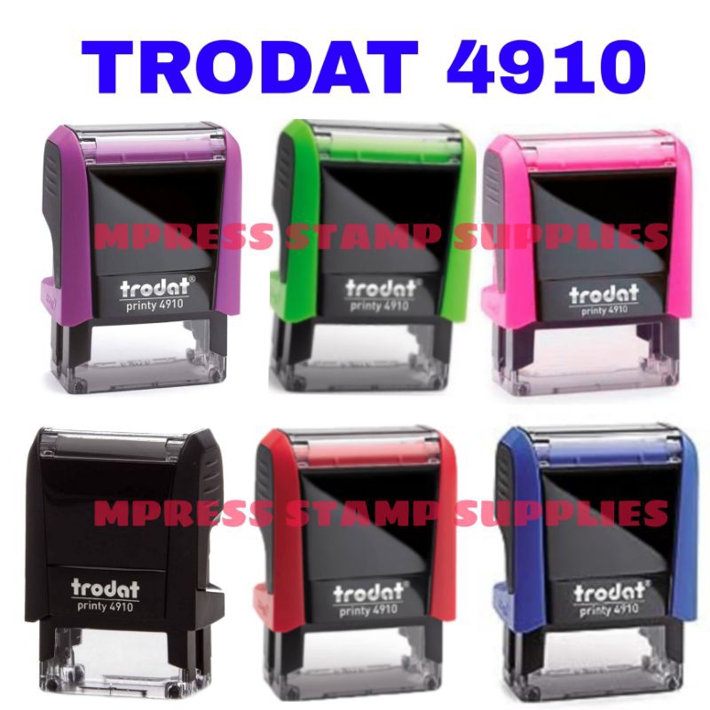TRODAT 4910 STAMP Case and Cartridge only | Shopee Philippines