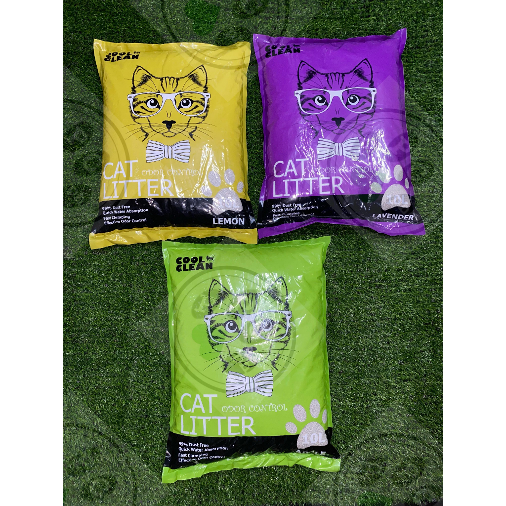 Cool and Clean Cat Litter 10L | Shopee Philippines