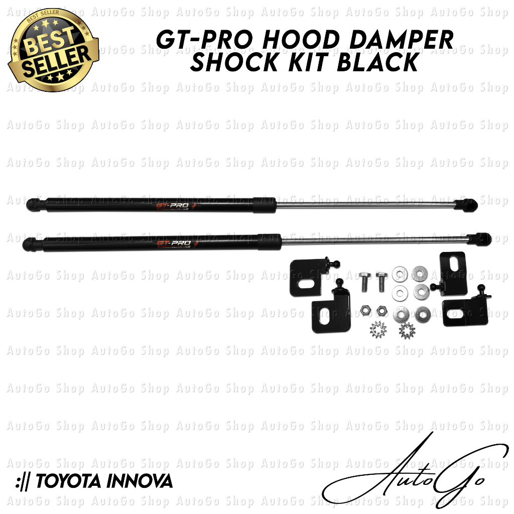 Toyota Innova 2016-2022 GT-Pro / GT Pro Hood Damper Shock Kit Black ...