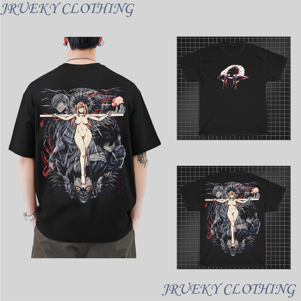 DoodleToons Death Note Tee - Anime-Inspired Graffiti T-Shirt with a ...