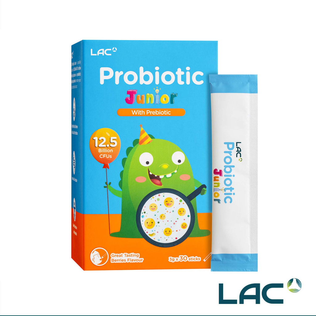 LAC Junior Probiotic Complex 12.5 Billion (3g x 30 sticks)( best by ...