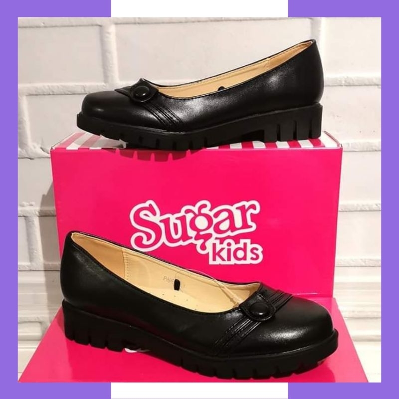 SUGAR KIDS Girls Black Shoes | Shopee Philippines