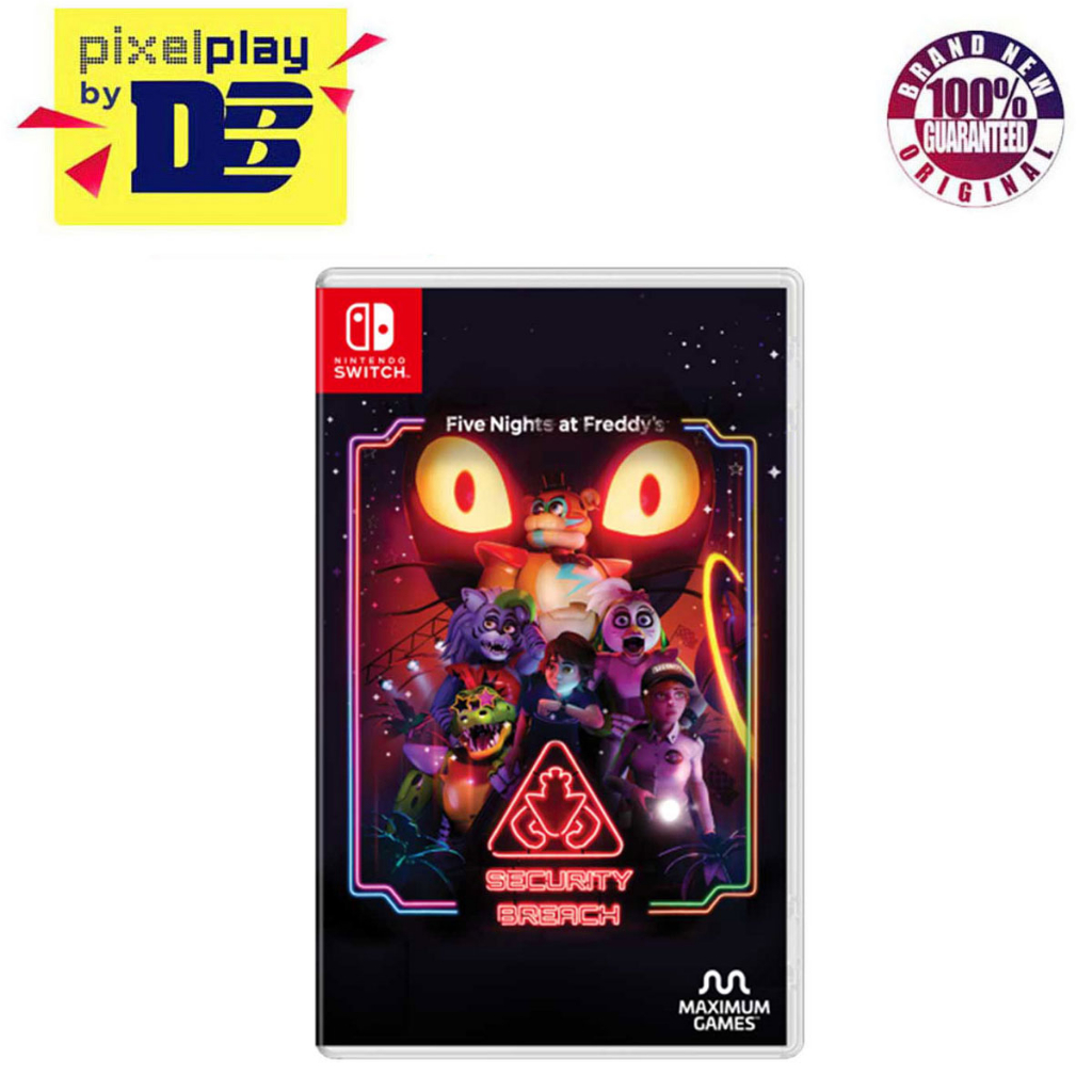 MAXIMUM GAMES Nintendo Switch Five Nights At Freddy's: Security Breach ...