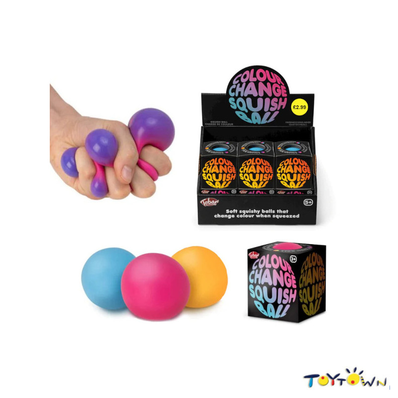 Tobar Colour Change Squish Ball | Shopee Philippines