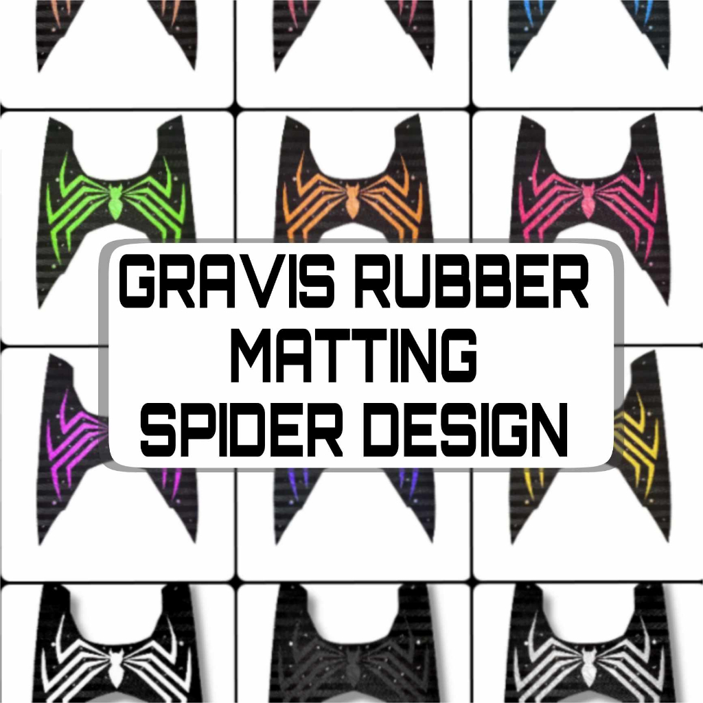 Mio Gravis v1 2019-2022 Rubber Matting Spiderman Design with stainless ...