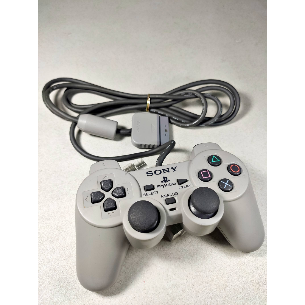 PS1 PLAYSTATION DUALSHOCK ANALOG CONTROLLER SCPH-1200 | Shopee Philippines