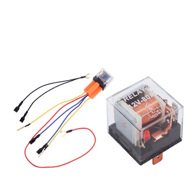 1Set Motorcycle Horn Relay Transparent & Socket 12V Set P7036 | Shopee ...