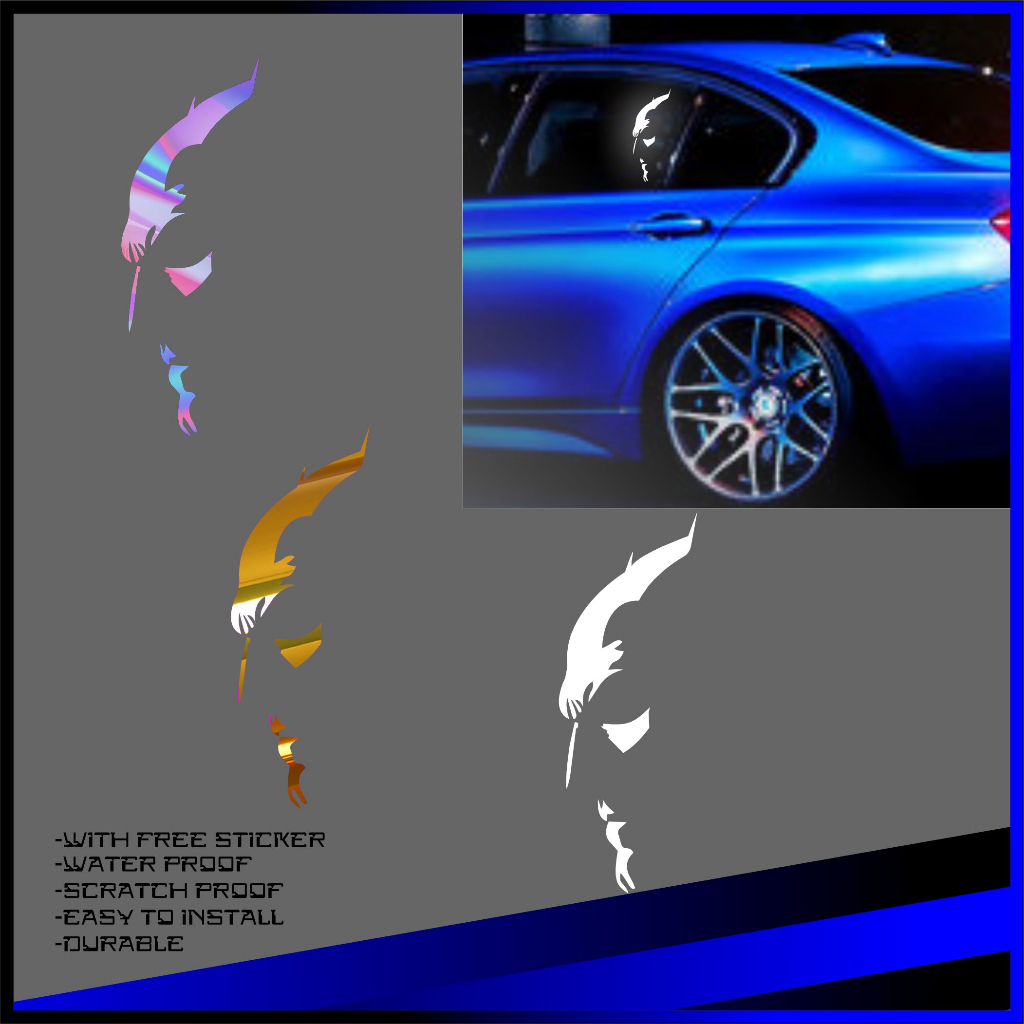 DC Comics "Batman" side face car motorcycle car laptop decoration ...