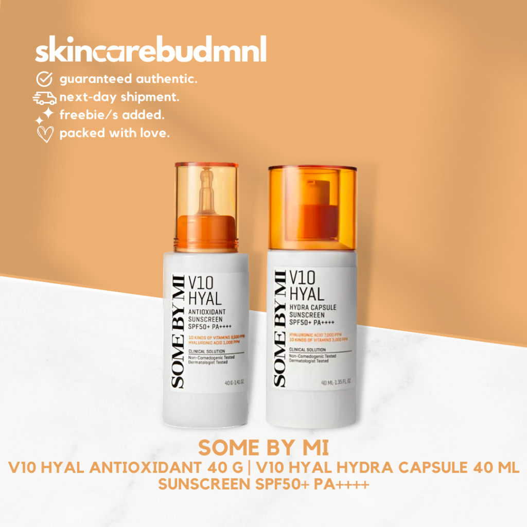 Some By Mi V10 Hyal Antioxidant | Hydra Capsule Sunscreen SPF 50+ PA ...