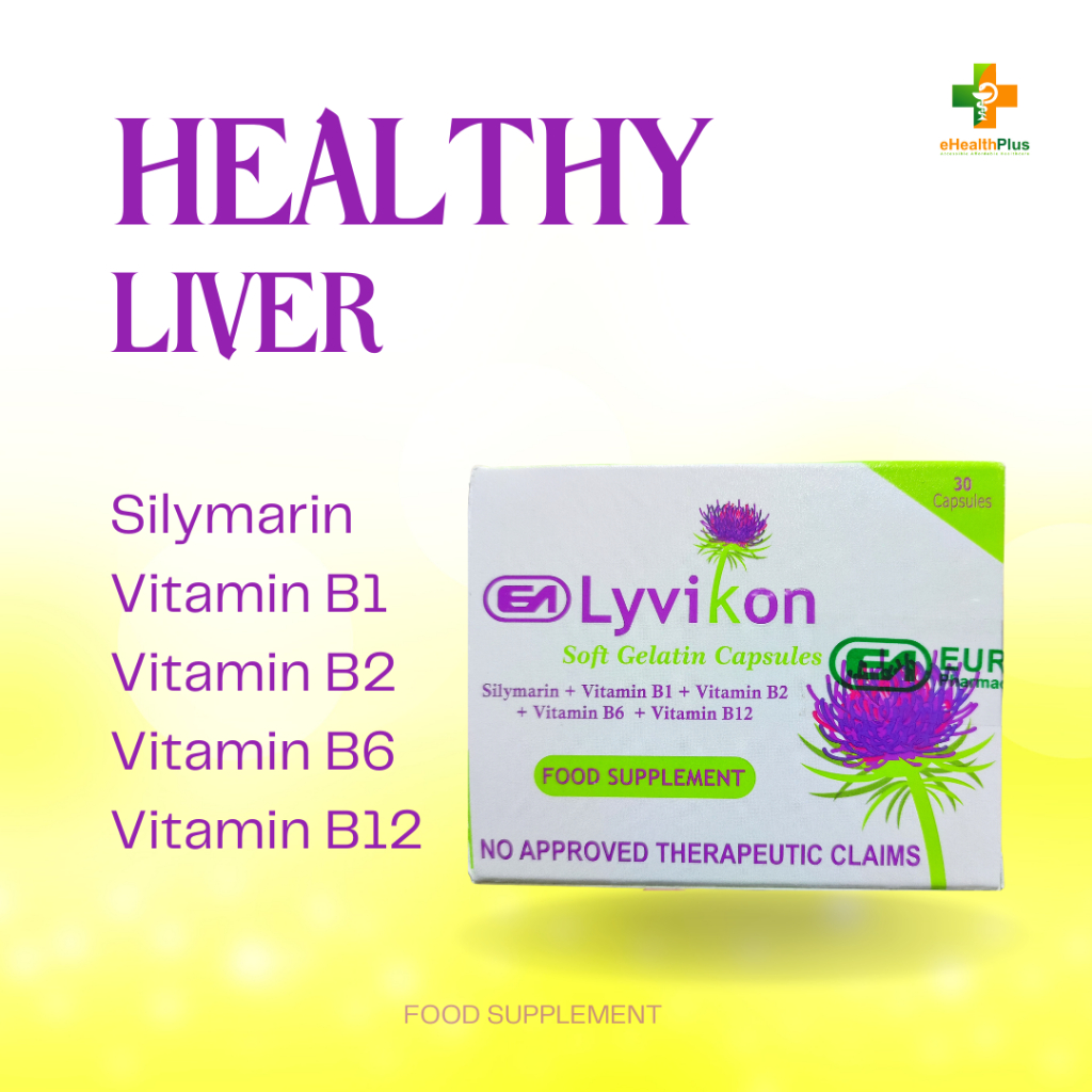 Lyvikon: Silymarin with B Vitamins - Complete Liver Nourishment and ...