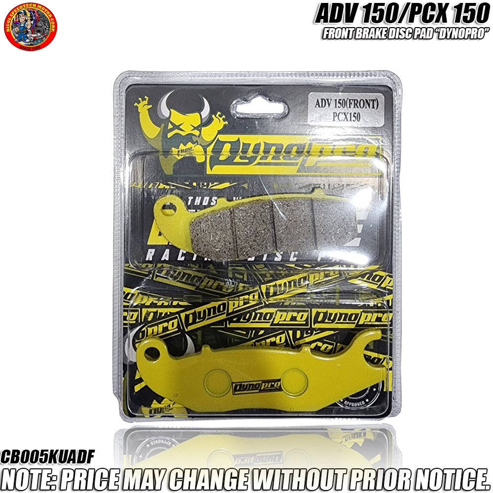 ADV 150/PCX 150 FRONT BRAKE DISC PAD "DYNOPRO" (CB005KUADF) | Shopee ...