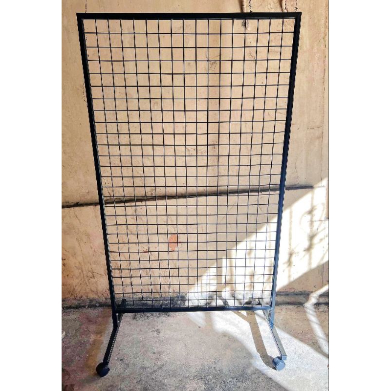 Mobile Rack Metal Wire Store Display Plants Rack with wheels | Shopee ...