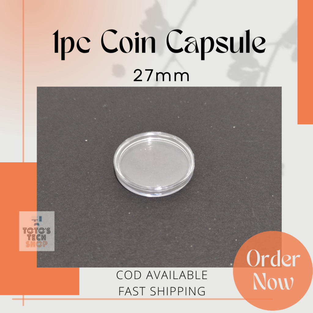 1pc Coin Capsule 27mm 30mm | Shopee Philippines