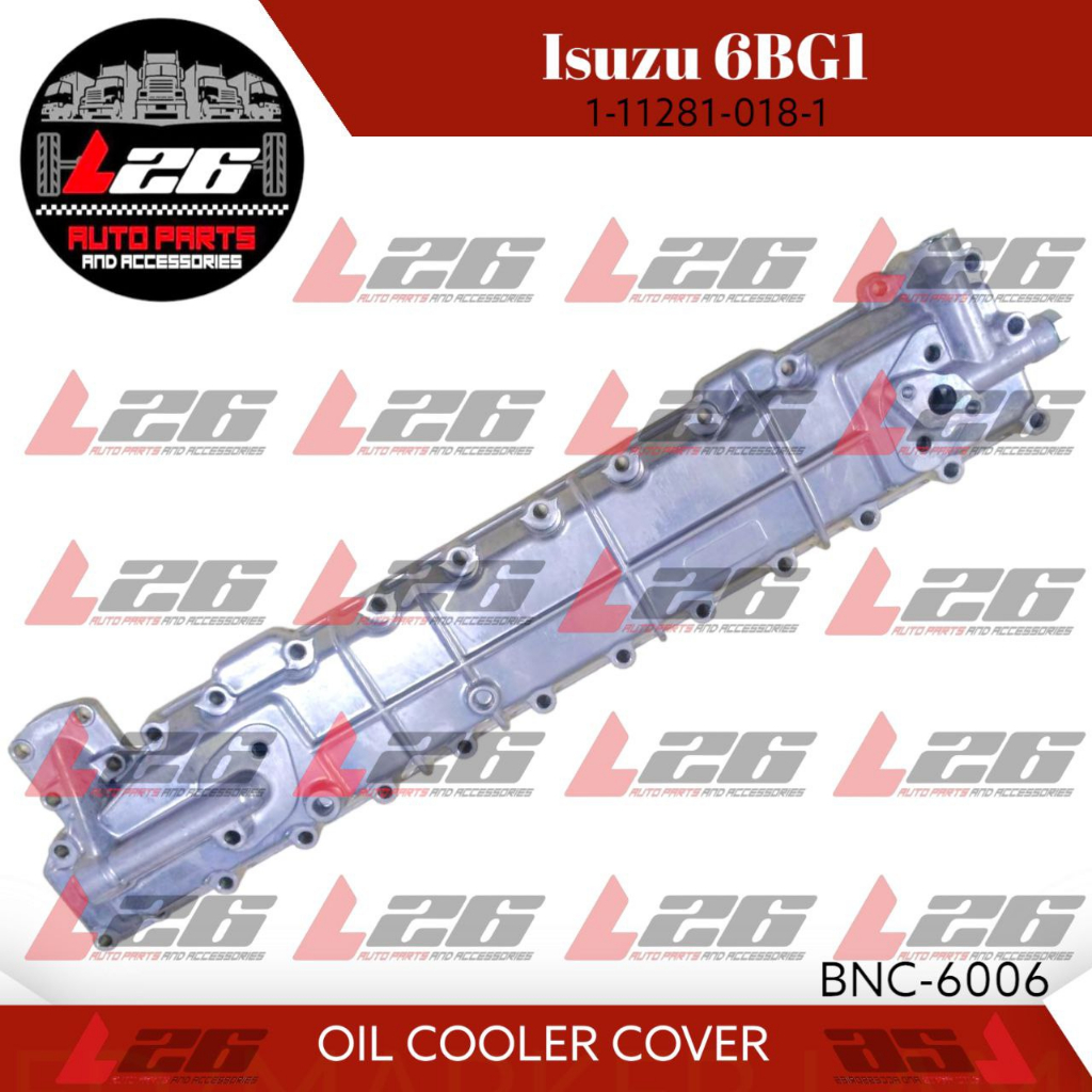 Isuzu 6BG1 OIL COOLER COVER BNC-6006 1-11281-018-1 | Shopee Philippines