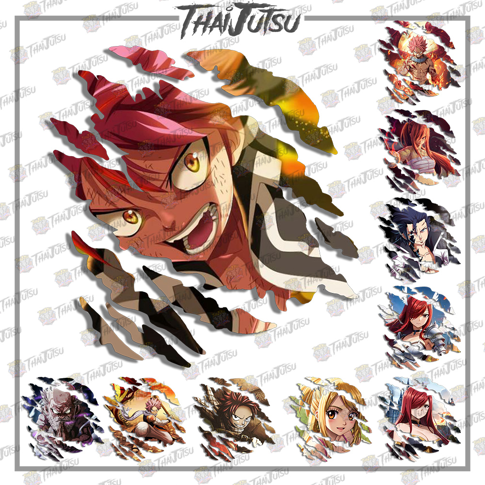 FAIRYTAIL | ANIME SCRATCH STICKER【ThaijutsuStickers】 | Shopee Philippines