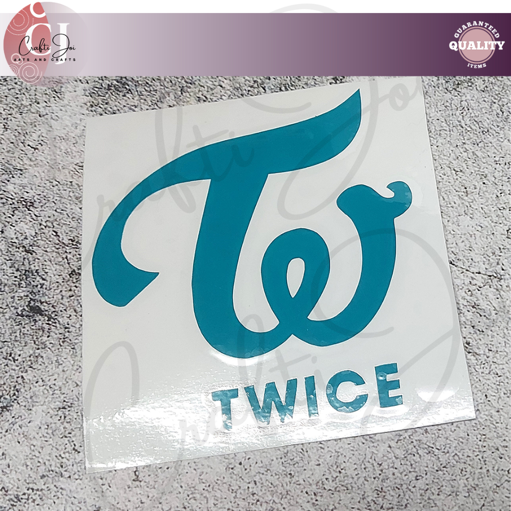 TWICE LOGO Decal Vinyl Sticker | Shopee Philippines