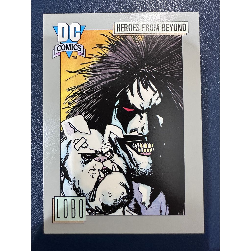 1991 Dc Comics Cosmic Trading Cards #2 - Lobo Martian Manhunter ...