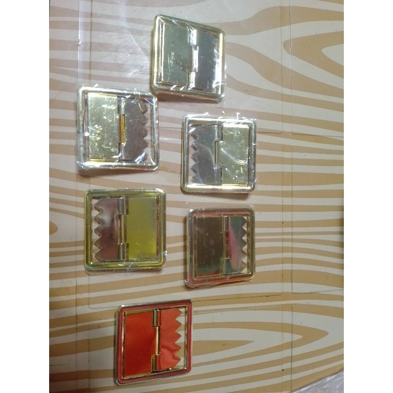 No need to shine Skeletal Buckles for garizon belt | Shopee Philippines