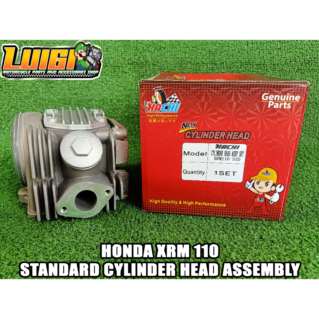HACHI HONDA XRM 110 CYLINDER HEAD COMPLETE ASSEMBLY | Shopee Philippines
