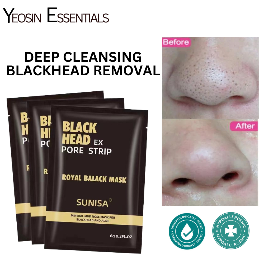 Sunisa Blackhead Whiteheads Remover Mask Facial Peeling Nose Strip Acne ...