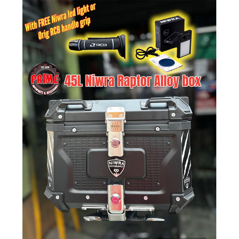 45L Niwra Raptor V3 New Edition Alloy box with metal stopper (New ...