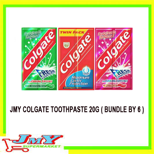 JMY COLGATE TOOTHPASTE 20G ( BUNDLE BY 6 ) | Shopee Philippines