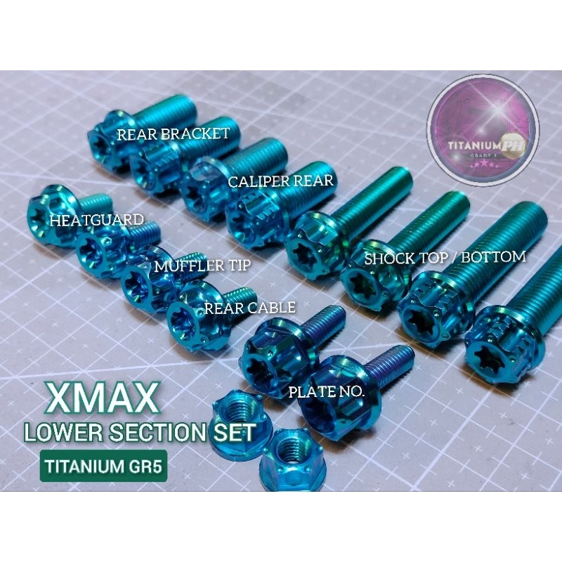 TITANIUM GR5 XMAX V2 FULL SET | Shopee Philippines