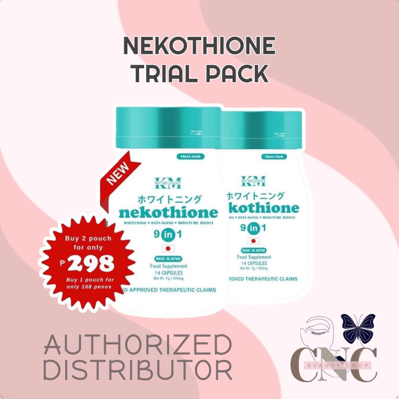 Onhand Nekothione Trial Pack 14/28 caps | Neko by Kat Melendez | Shopee ...