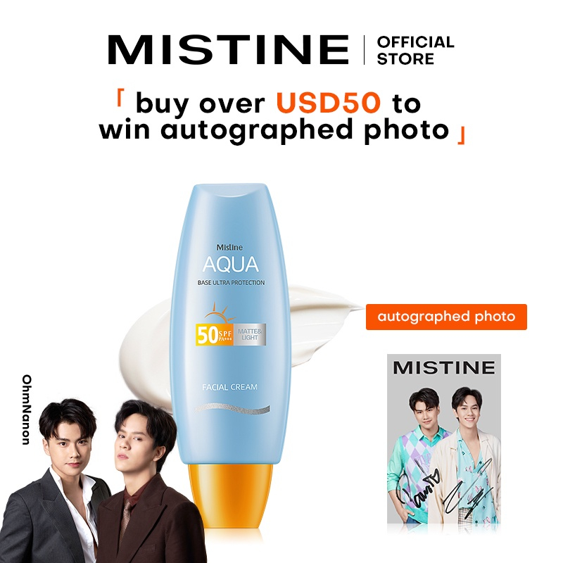 MISTINE Sunscreen Sunblock Moisturizer 40ML 90ML Facial/Body Cream UV ...