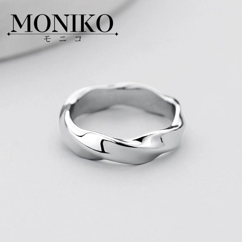 MONIKO Endless ring men's trend personality open ring fashion cold ...