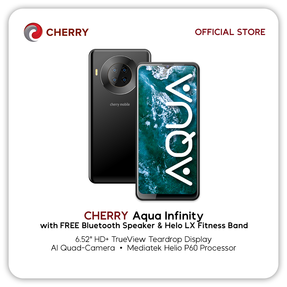 CHERRY Aqua Infinity with FREE Bluetooth Speaker | Shopee Philippines