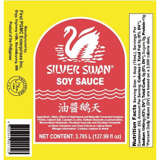 Silver Swan Soy Sauce 1 Gallon | Shopee Philippines