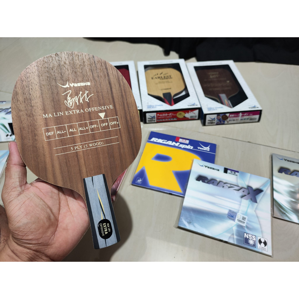 Yasaka MaLin Extra Offensive Ma Lin 5Ply 6mm 86g Blade original table tennis blade Authentic ...
