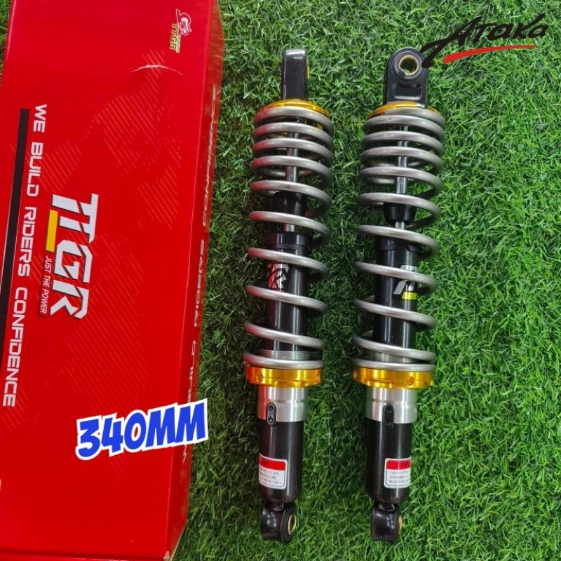 TTGR REAR SHOCK 340MM FOR WAVE XRM TMX DASH SMASH SYM RAIDER J | Shopee ...