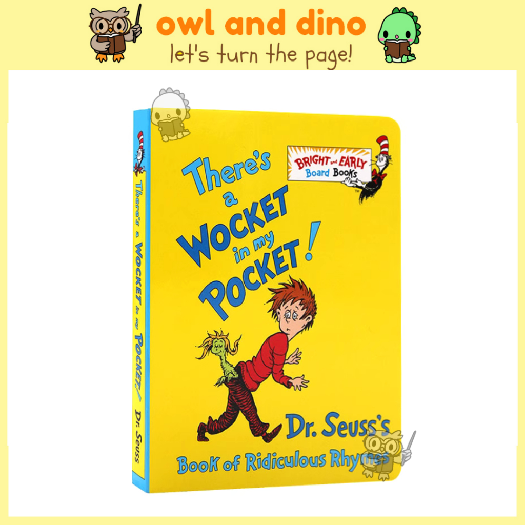 Dr. Seuss' There's a Wocket in My Pocket (Mini Board Book) | Shopee ...