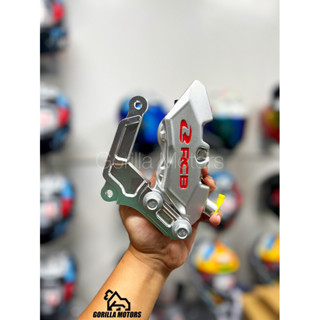 RCB R1 Caliper 4 pot with Bracket for Honda Click 125/150/160 for 260mm ...