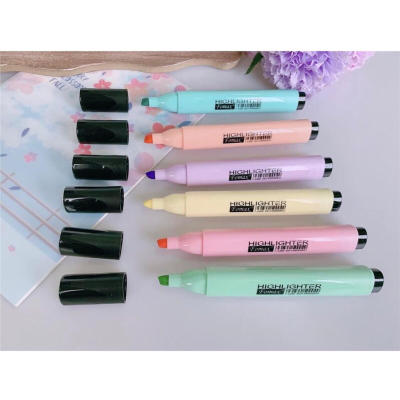 Highlighter set (6pcs) | Shopee Philippines