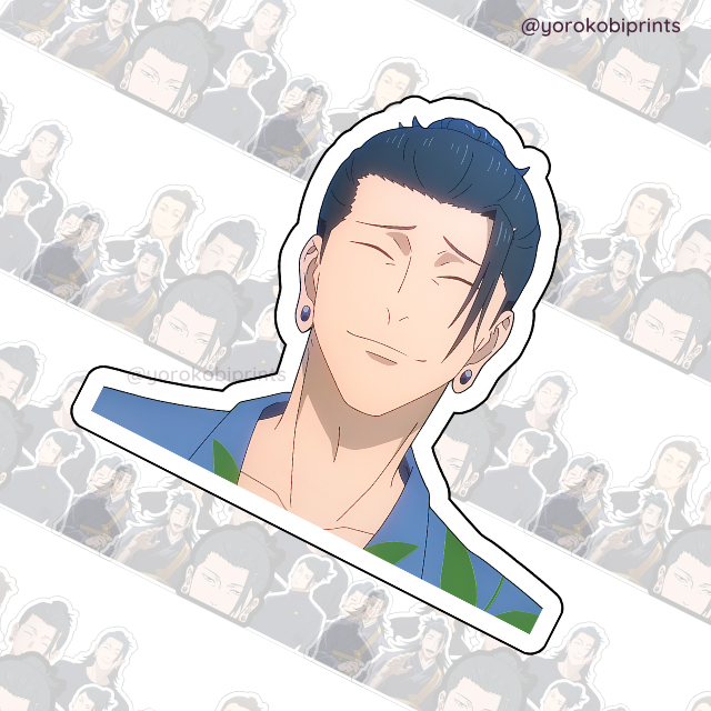 Suguru Geto - Jujutsu Kaisen - Peeker, Icon - Waterproof Laminated ...