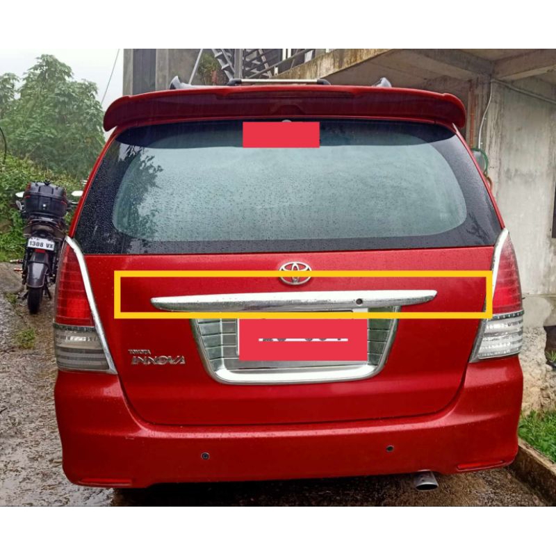 trunk lid garnish for innova 2005-2012 | Shopee Philippines