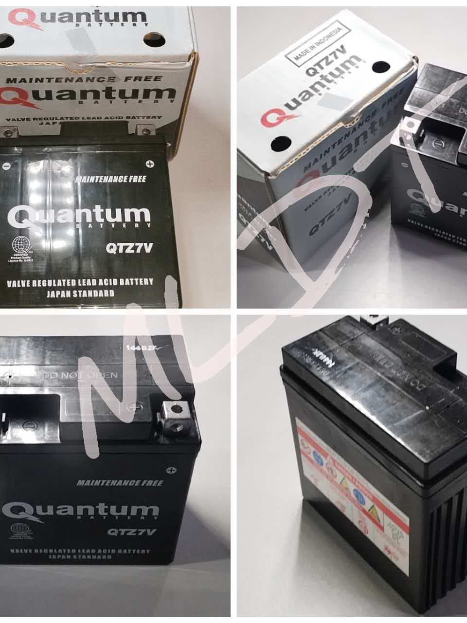 MOTORCYCLE QUANTUM QTZ7V BATTERY FOR NMAX/AEROX | Shopee Philippines