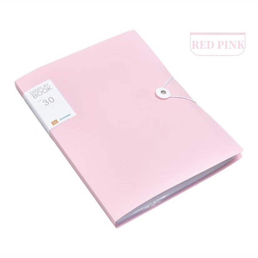 Clear Book Long\A4 Paper Bag Clear Folder Presentation Book 30/60/80 ...
