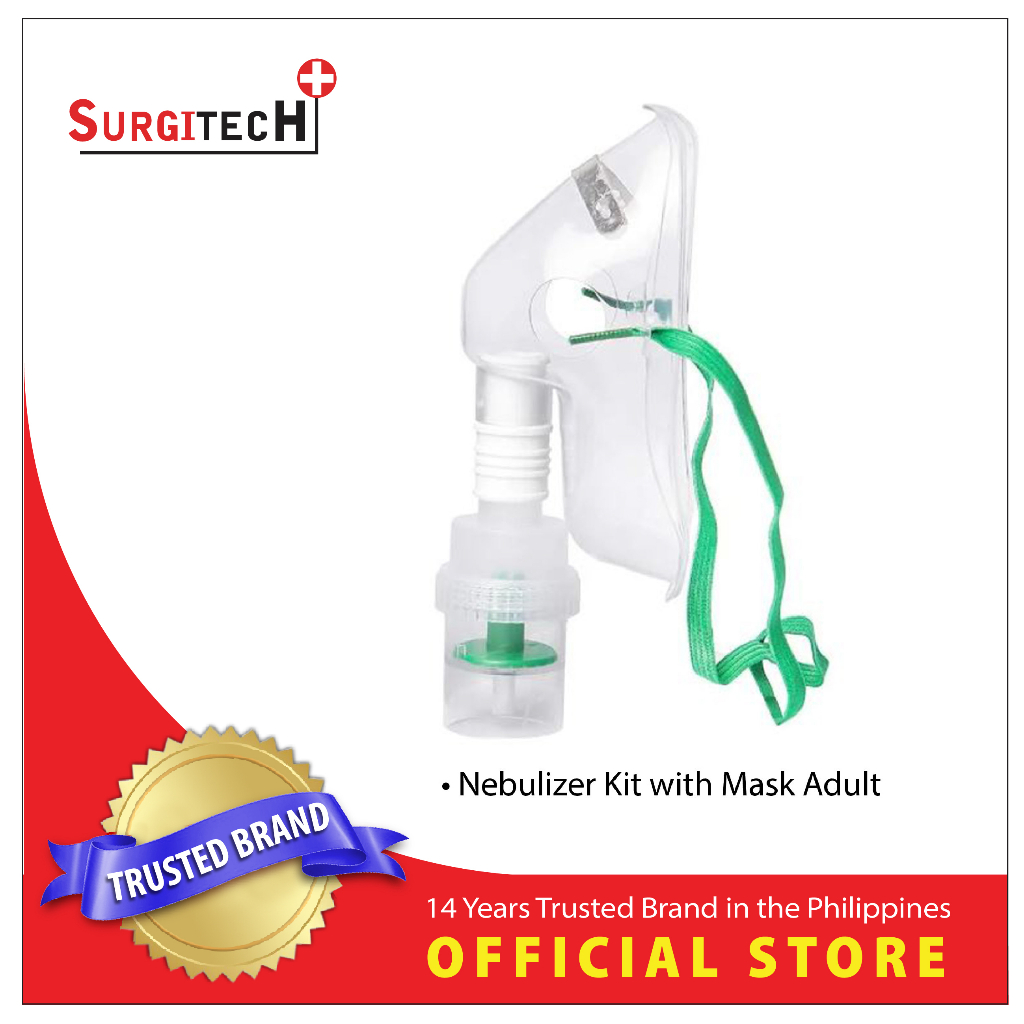 Surgitech Nebulizing Kit (Adult & Pedia) | Shopee Philippines