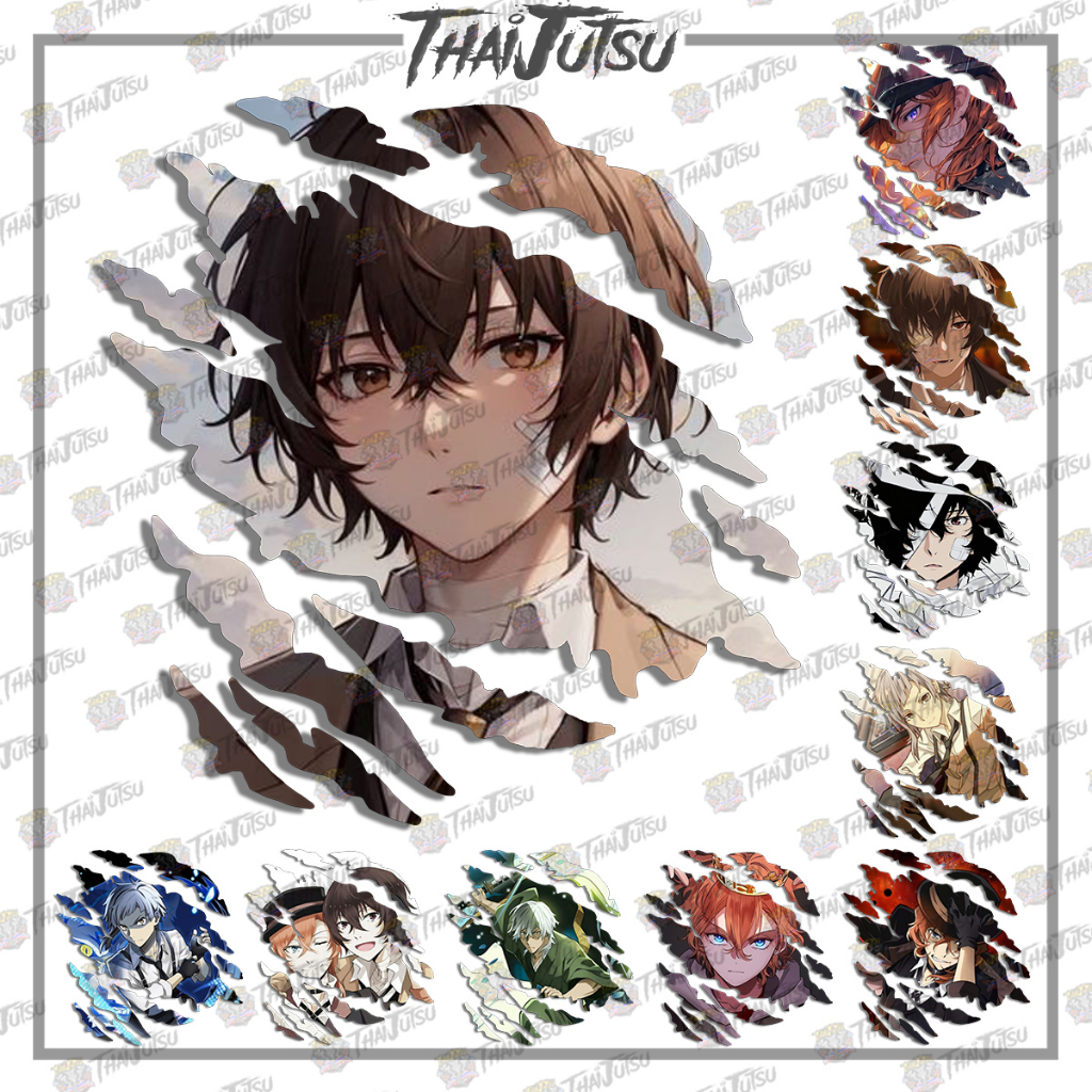 BUNGOU STRAY DOGS | ANIME SCRATCH STICKER【ThaijutsuStickers】 | Shopee ...