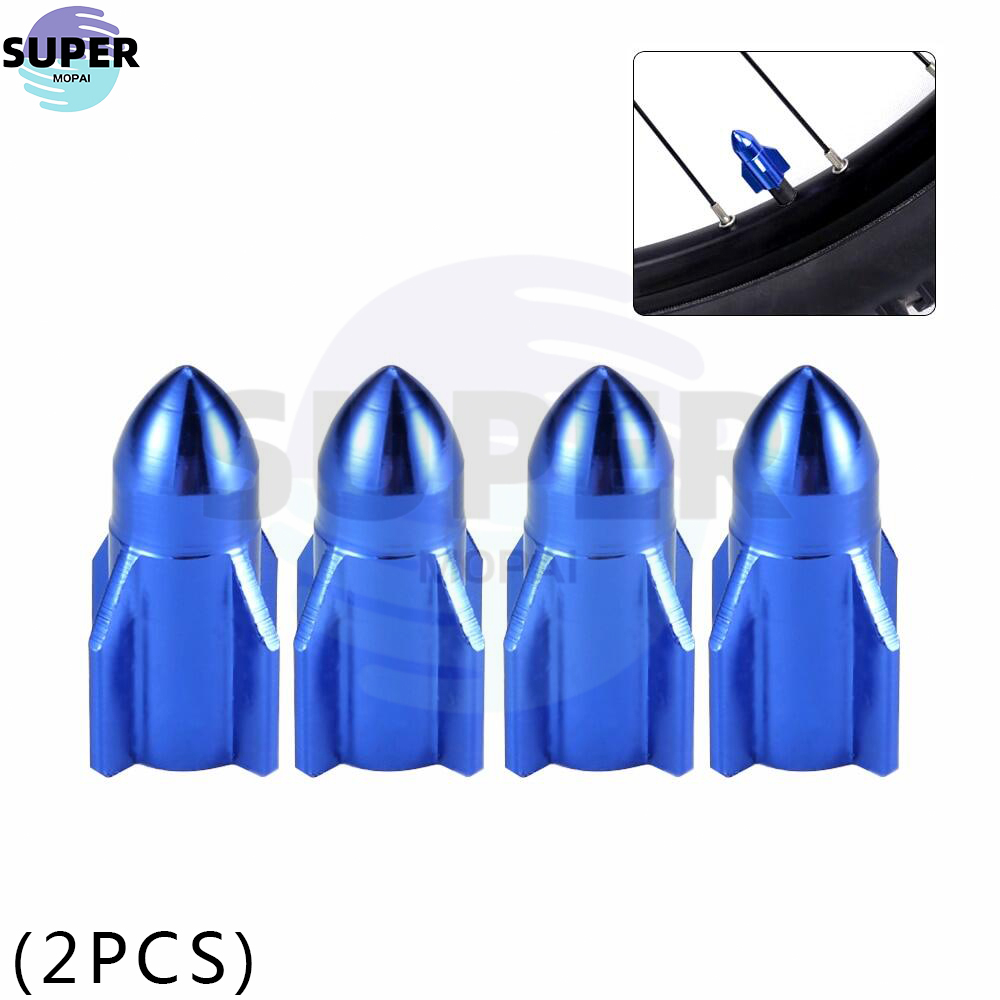 Motorcycle 1 Pair Rocket Shaped Motorcycle / Bicycle Wheel Tire Air ...